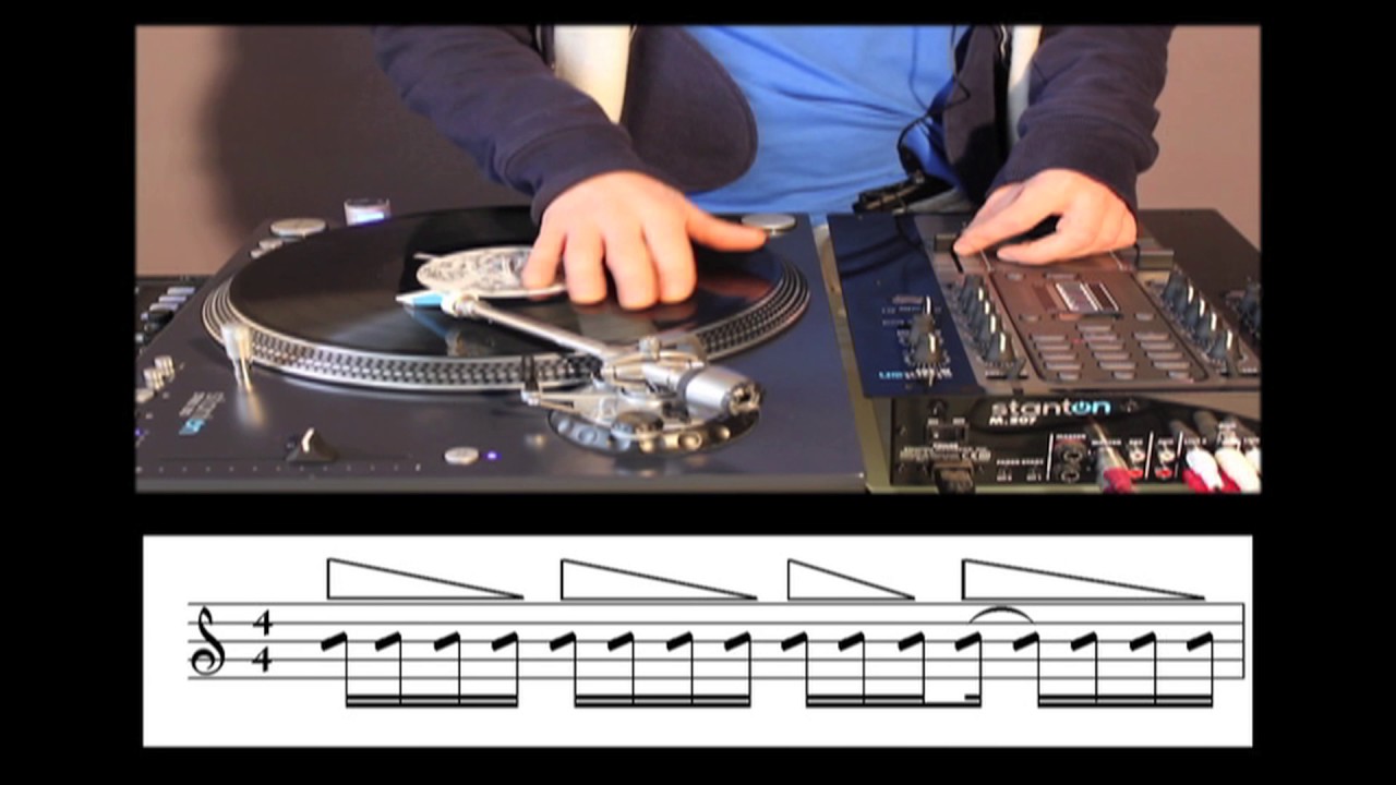 Turntablism Tutorial -Skratch Technics 2- 1/2 - YouTube