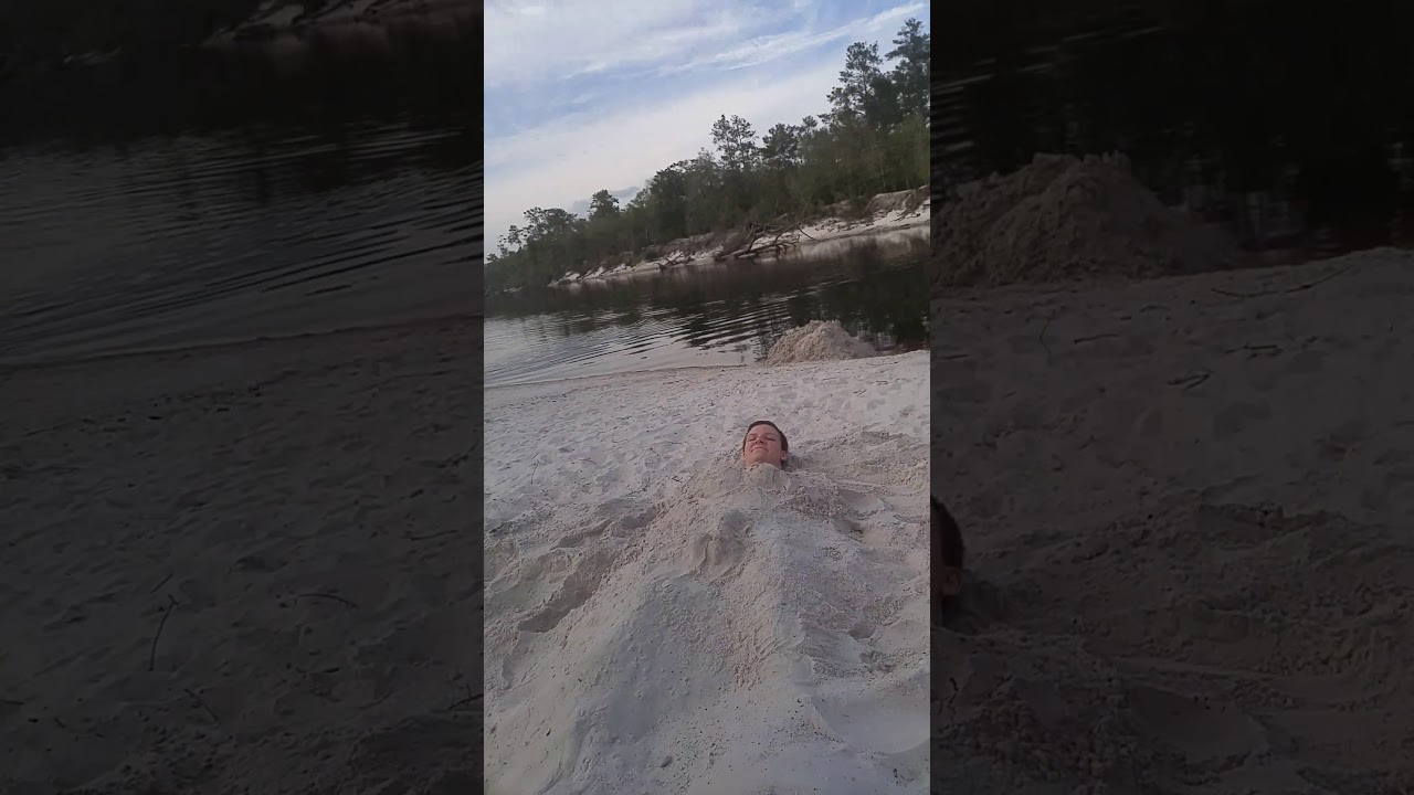 Sand burial pt.2 - YouTube