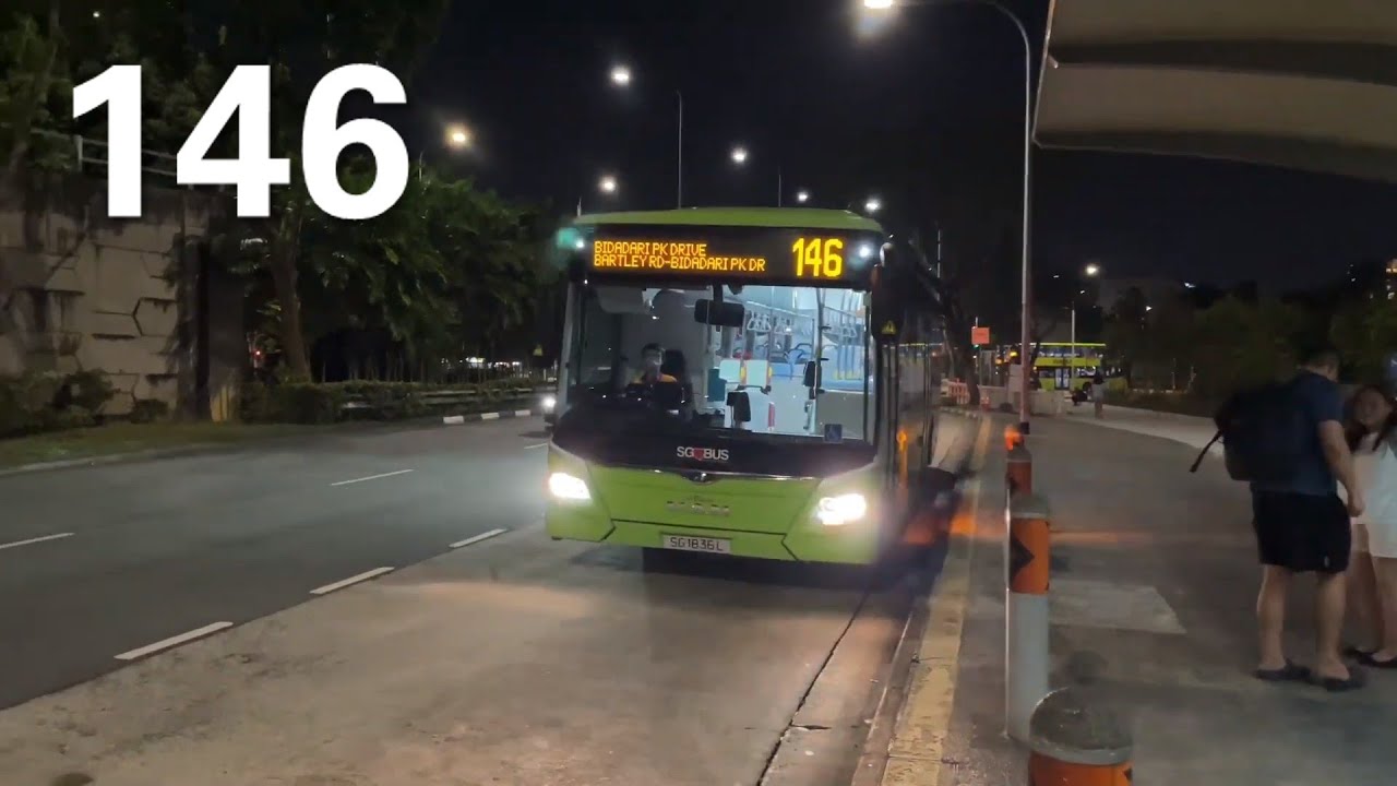 [SBST] First Day of New Bus Service 146 - YouTube