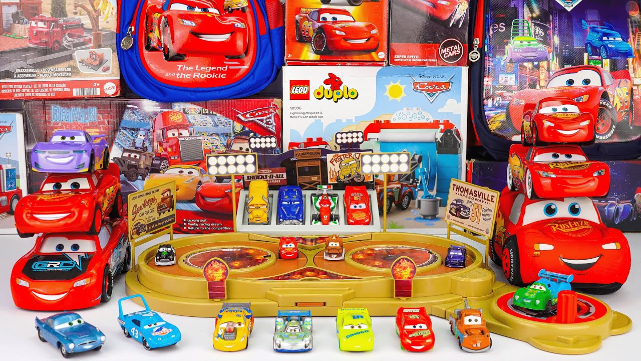 Disney Pixar Cars Unboxing Review | Lightning McQueen | Disney Cars 3 ...