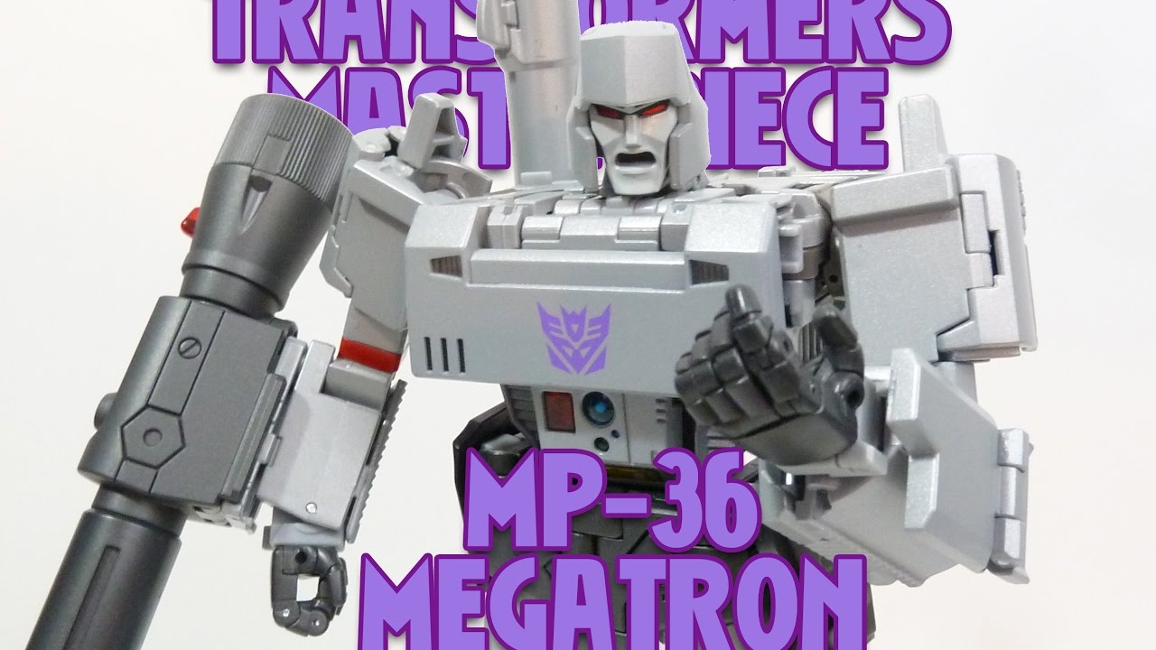 MASTERPIECE MEGATRON TRANSFORMERS MP 36 REVIEW - YouTube