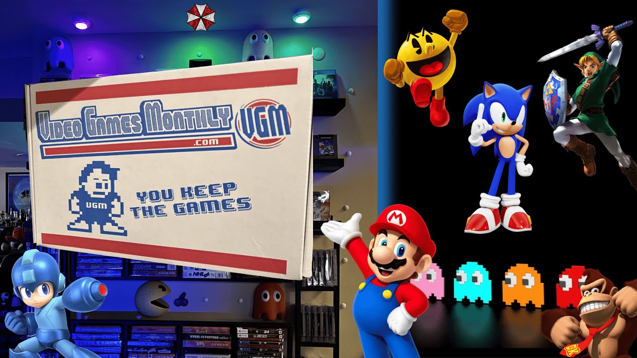 What’s Inside This Mystery Game Box? VGM is HERE! - YouTube