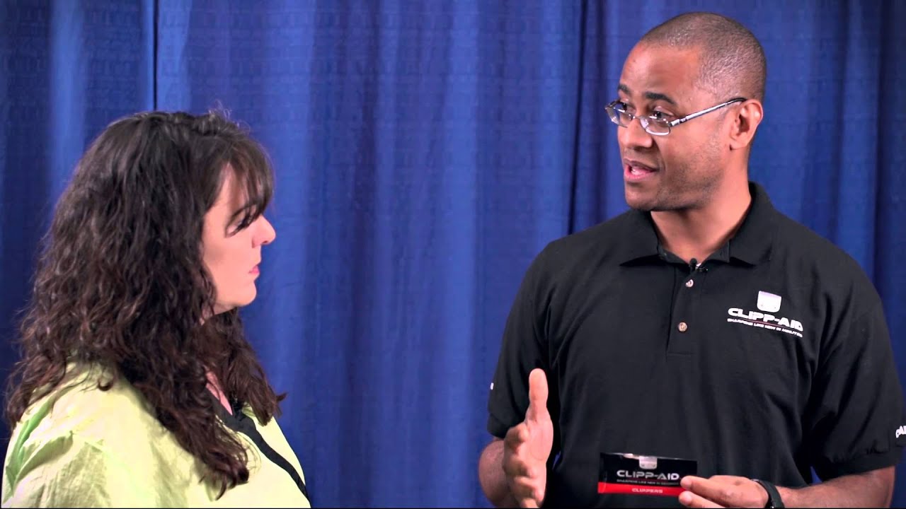 Angela Kumpe Tries Clipp-Aid for the First Time - YouTube