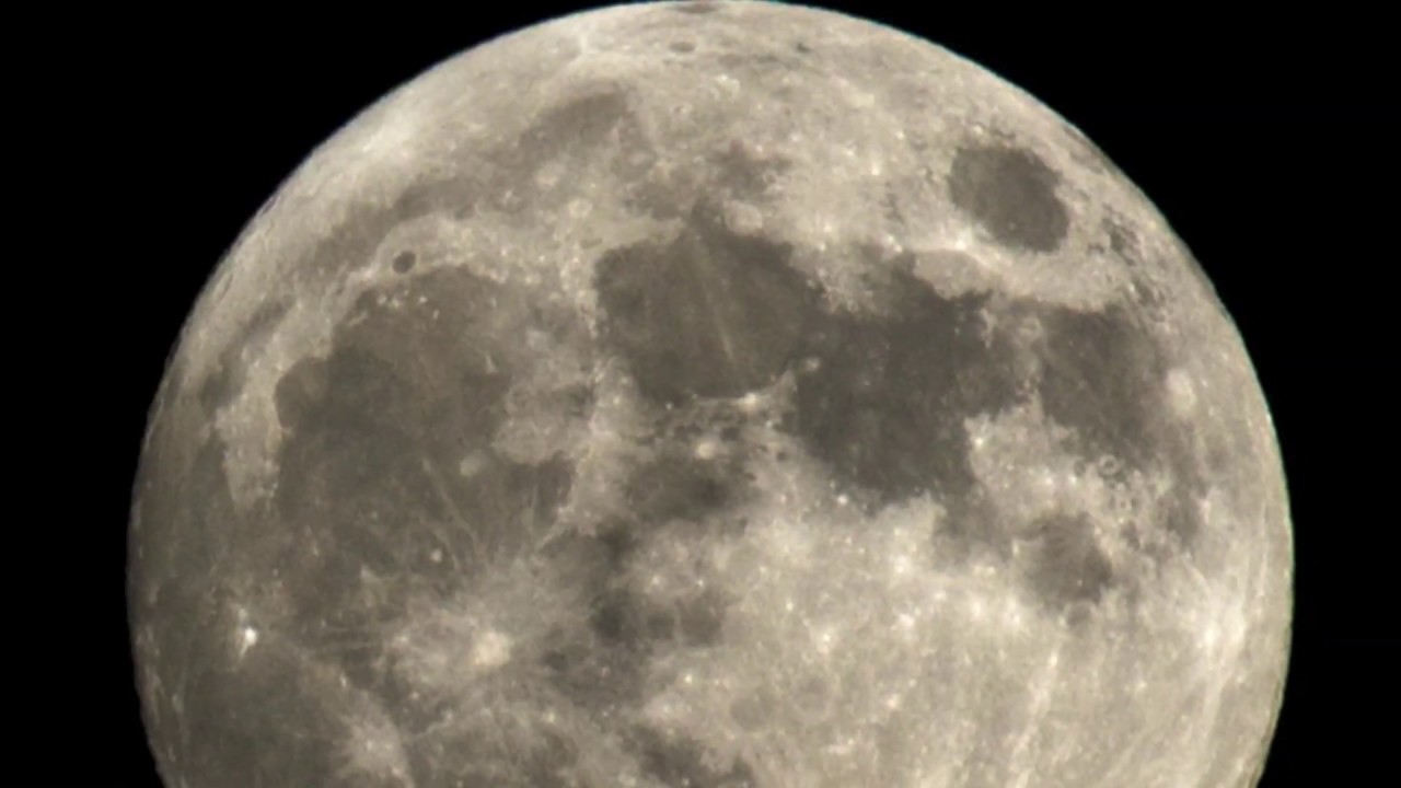 The Beauty of the Full October Hunter's Moon - YouTube