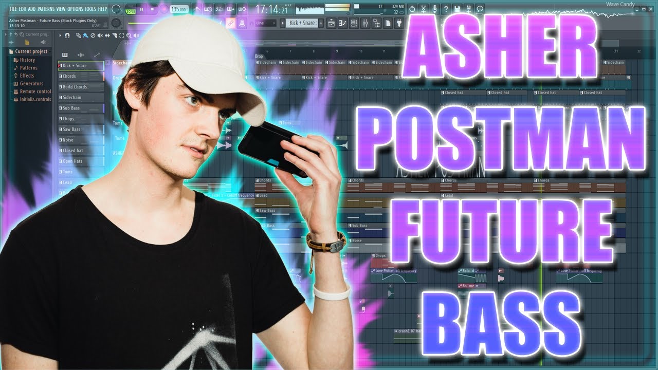 Asher Postman's Future Bass Demo Project in FL Studio - (A Breakdown of) - YouTube