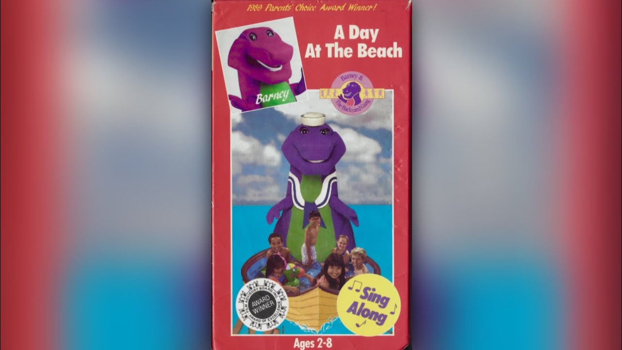 Barney: A Day at the Beach [1989] - 1991 VHS Release - YouTube