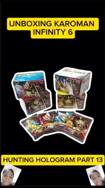 Part 13 Unboxing Karoman Infinity 6. Apakah dapat hologram lagi kali ...