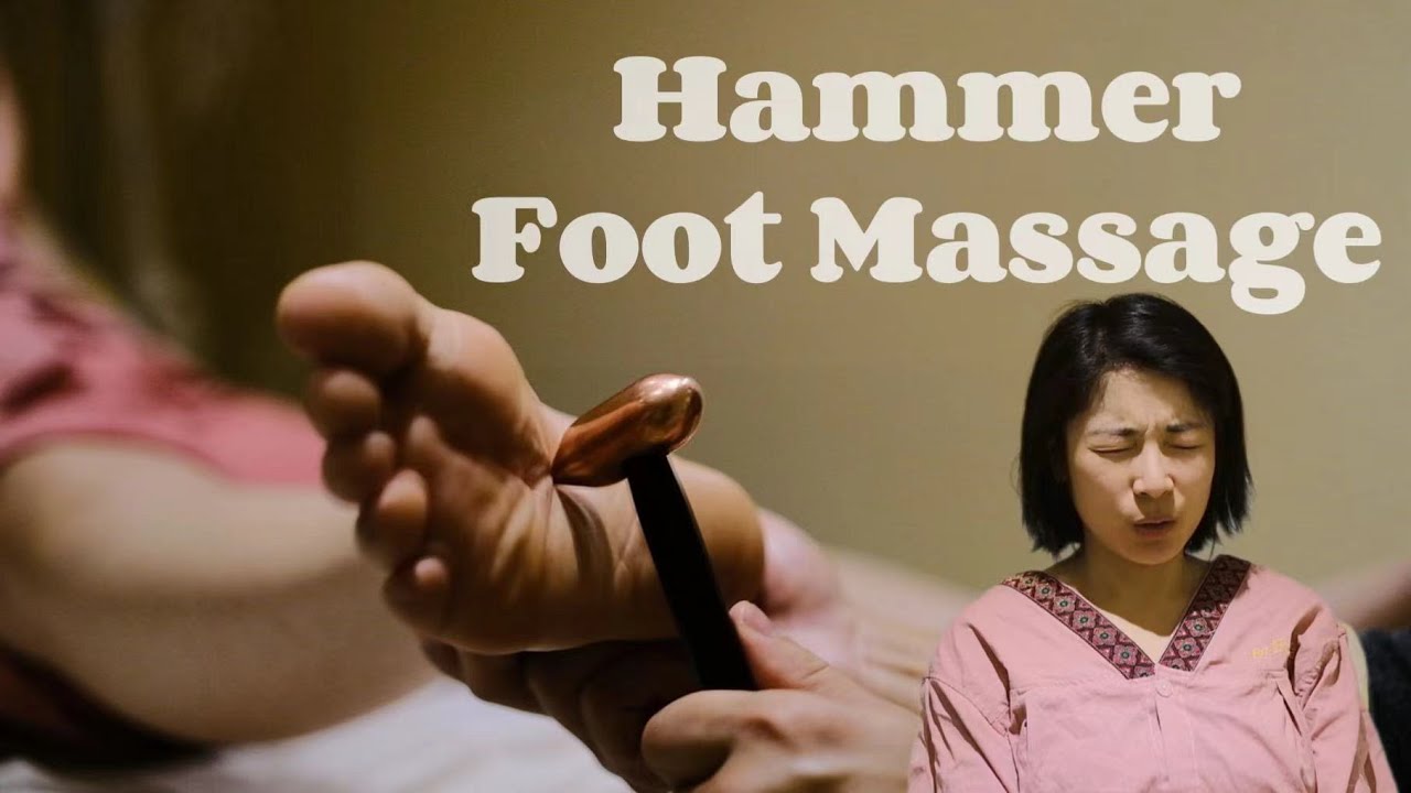 Ouch! Centuries-Old Hammer Foot Massage | Hurts Like Crazy, but It's ...