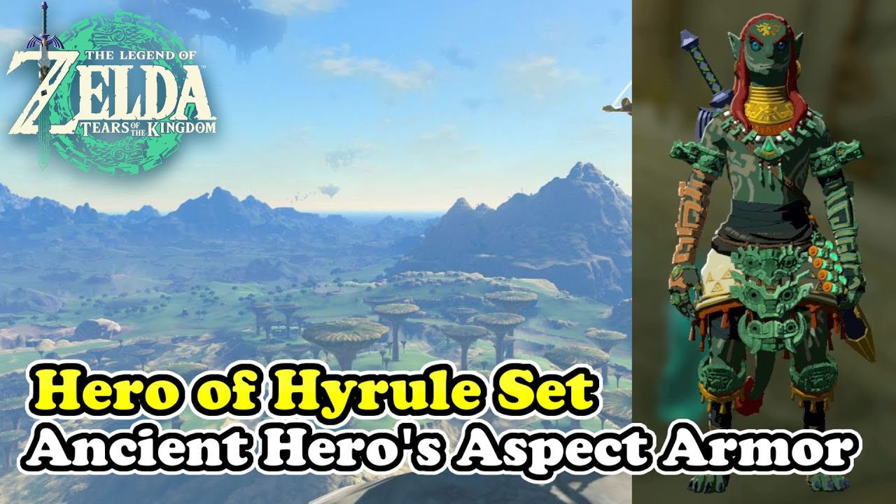 Ancient Hero's Aspect Armor Set Location in Zelda Tears of the Kingdom (The Hero of Hyrule ...