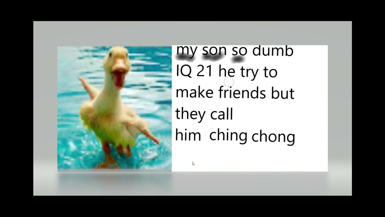 My Son So Dum Youtube