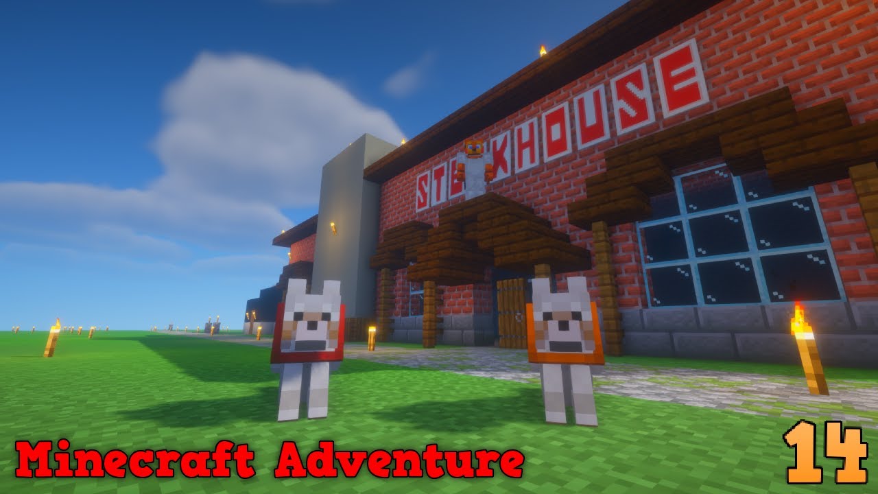 Minecraft - A Fancy Restaurant (14) - YouTube