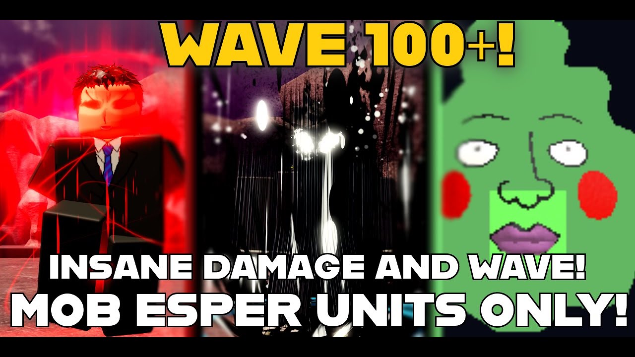 MOB PHYSCO ESPER UNITS ONLY IN INFINITE MODE! (OP) FT: PEOPLE FROM ...