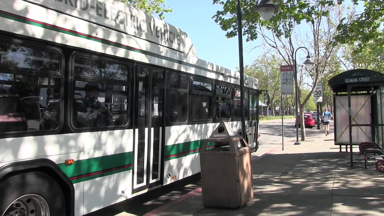 AC Transit - Gillig Advantage Hybrid Route 72M #1578 - YouTube