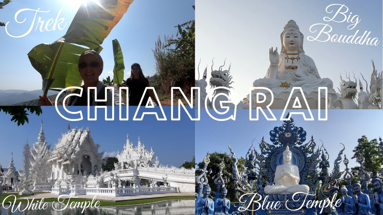 VLOG 2 - THAILANDE 🇹🇭 CHIANG RAI : TREK DANS LA JUNGLE ET TEMPLES ...