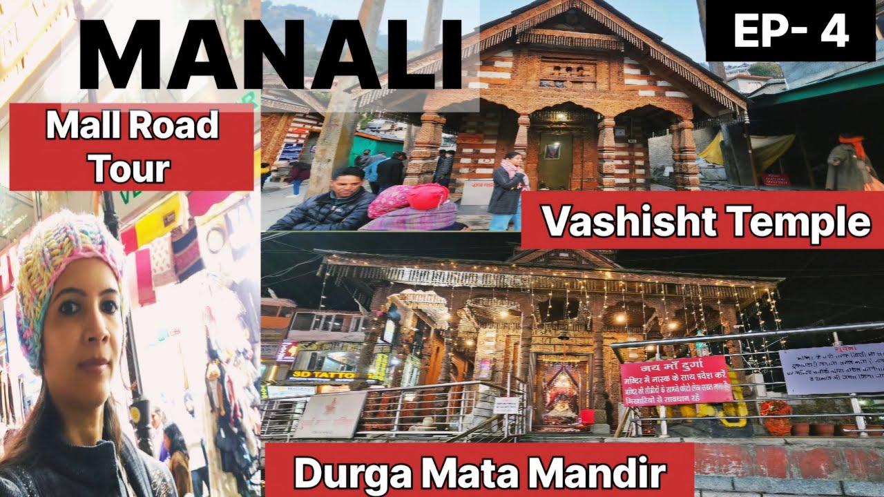 Manali Tour ️| Vashisht Temple Manali | Hot Water Spring | Mall Road ...