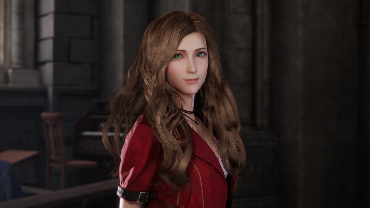 Aerith Long Hair Mod - Final Fantasy 7 Remake - YouTube