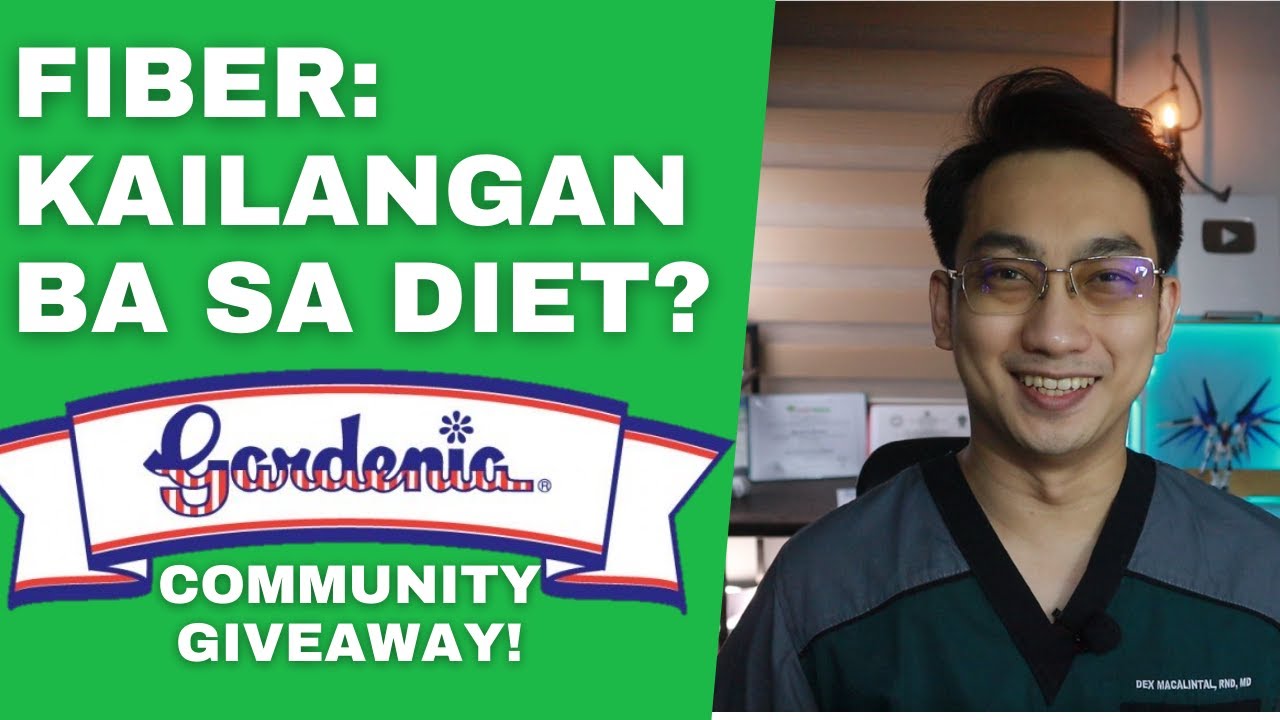 HOW TO INCREASE FIBER INTAKE? | Dr. Dex Macalintal - YouTube