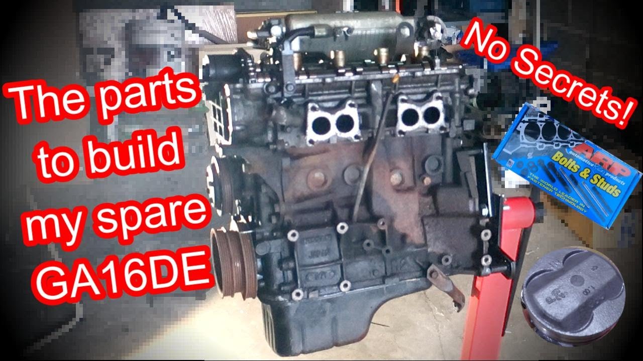 B13 Sentra - New Parts to Rebuild my GA16DE - YouTube