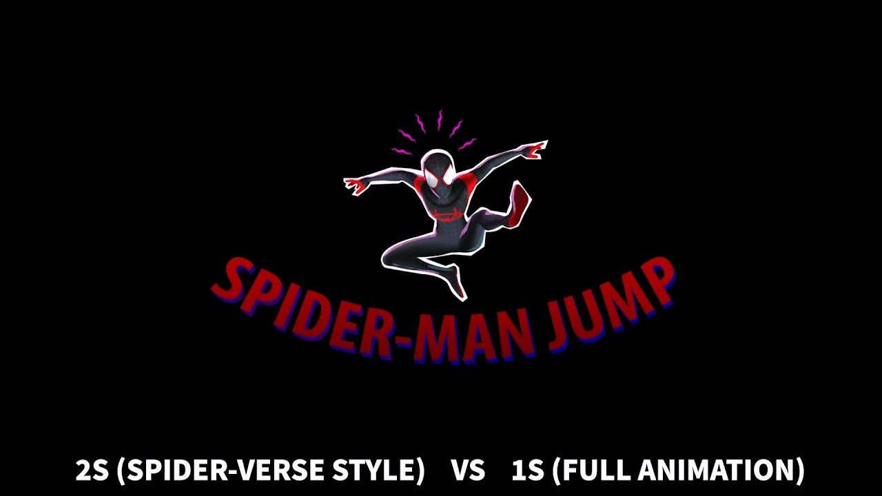 Spider Man Jump Animation - YouTube