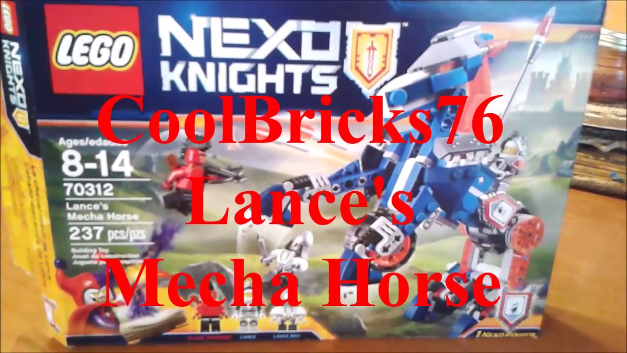 Lance's Mecha Horse Lego Nexo Knights 70312 - YouTube
