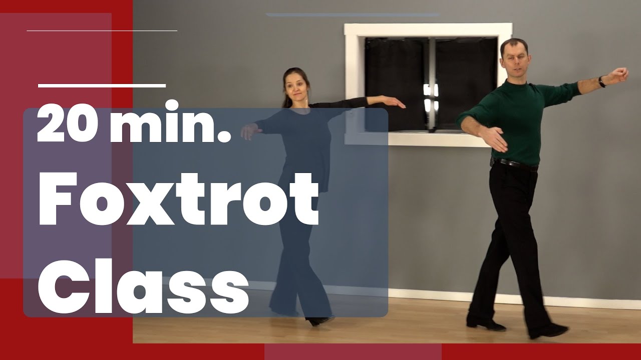 20-Min Foxtrot Class (Solo Practice) - YouTube