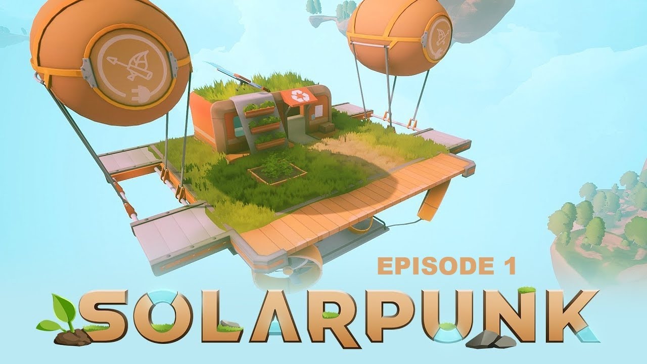 Solar Punk DEMO Episode 1 - DONT FALL OFF THE ISLAND!!!! - YouTube
