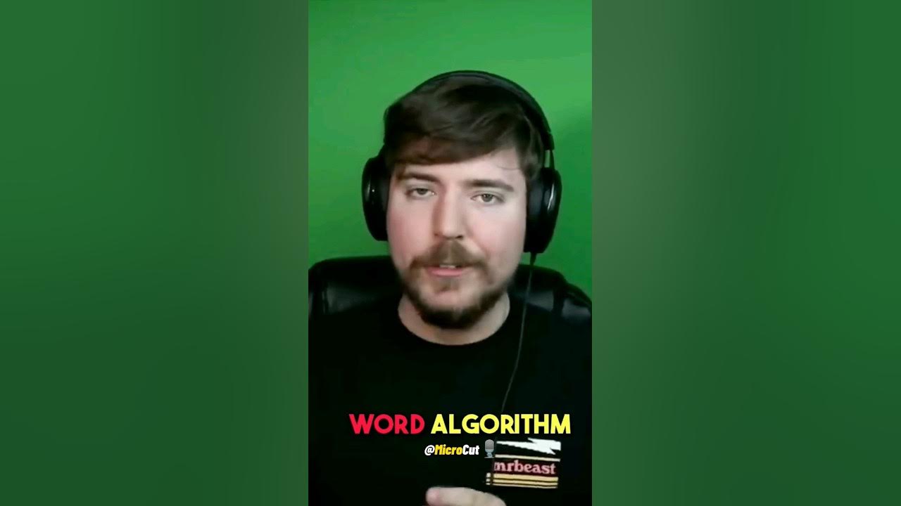 Mr beast explain the youtube algorithm in 40 seconds @MrBeast - YouTube