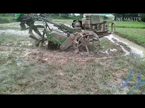 Kirloskar Mega T 15 Deluxe Heavy Duty Power Tiller | KMW Agri basic technique to start