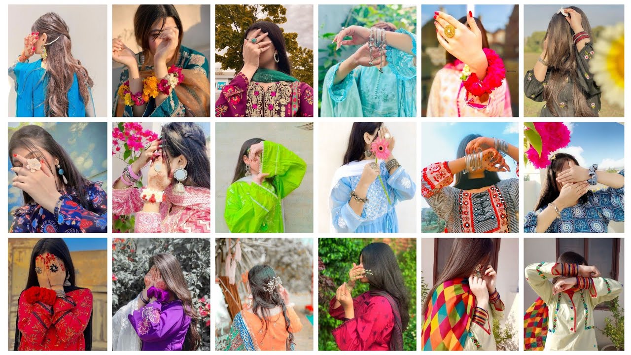 Awesome Snapchat Photo Poses|New Hide Face poses|Girls Hidden Poses ...