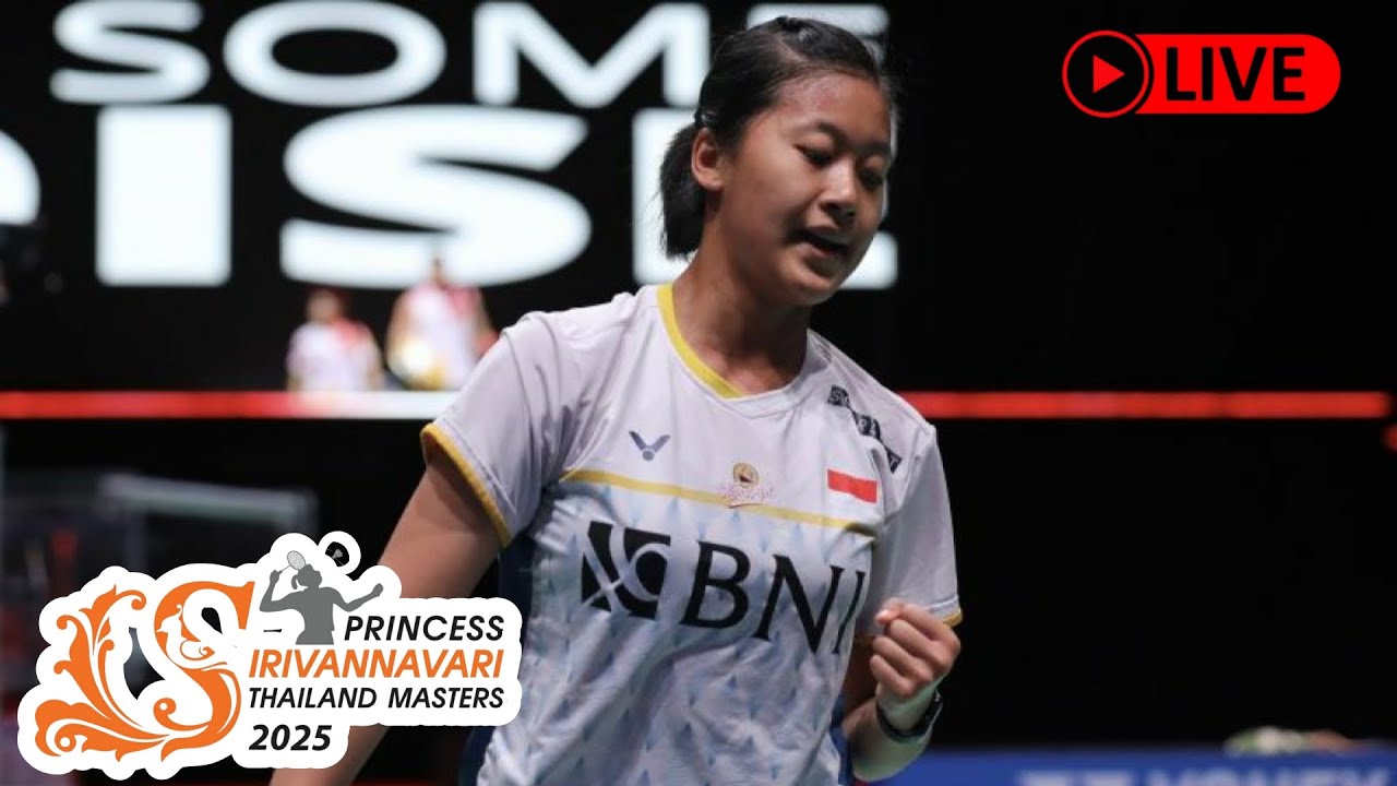 🔴LIVE - qf - PUTRI KW (INA) vs (THA) Pornpicha CHOEIKEEWONG - Thailand Masters 2025 s300 - YouTube