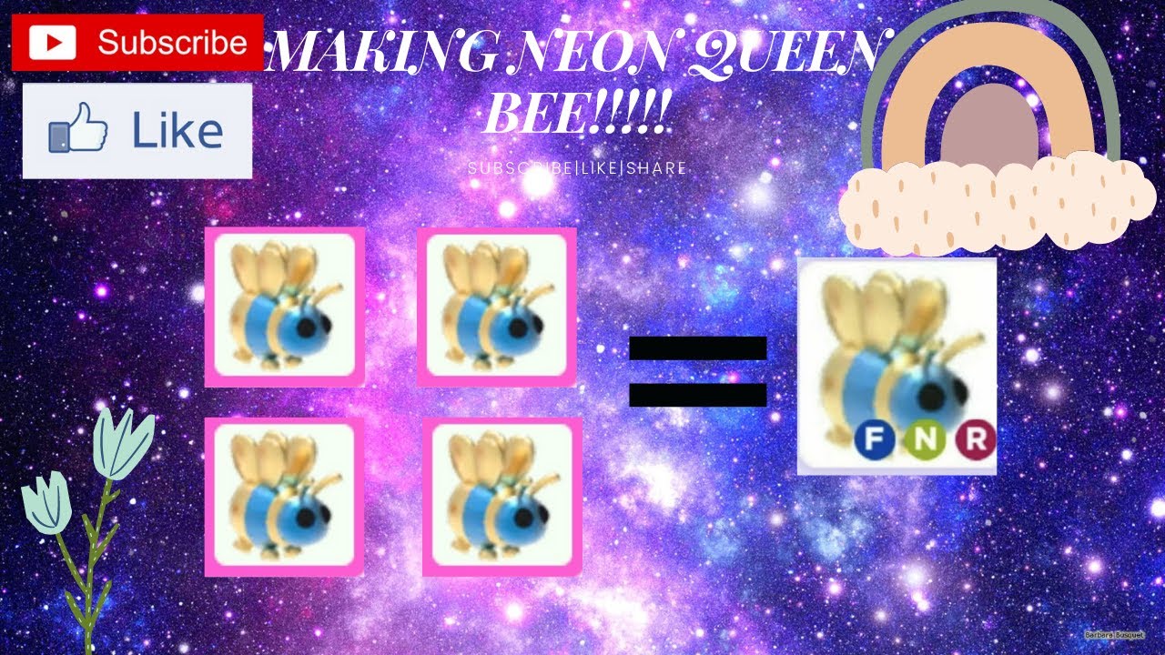 MAKING NEON QUEEN BEE!!! - YouTube
