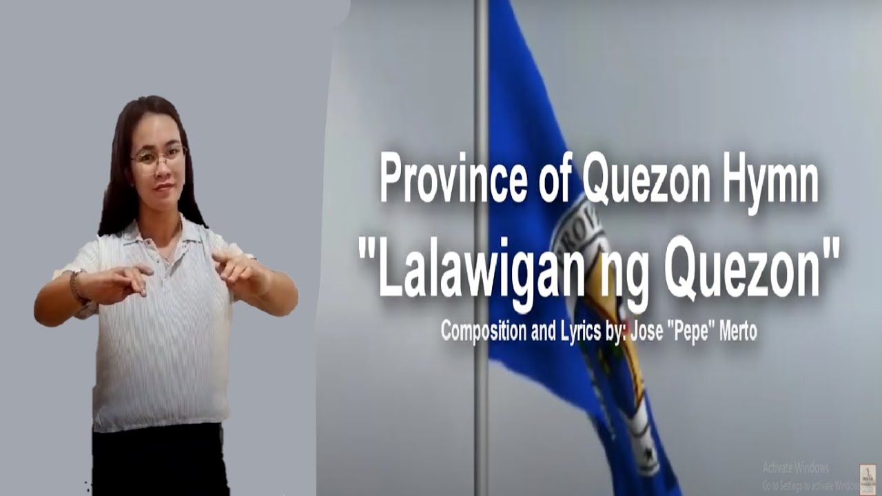 Conducting Hymn of Quezon Province (LALAWIGAN NG QUEZON) - YouTube