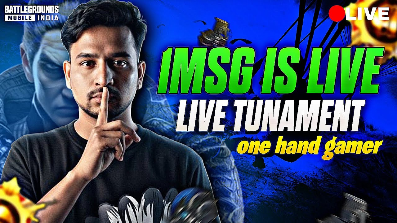 BGMI Live 🔴 One Hand Challenge | Full Handicap Gameplay 🔥 - YouTube