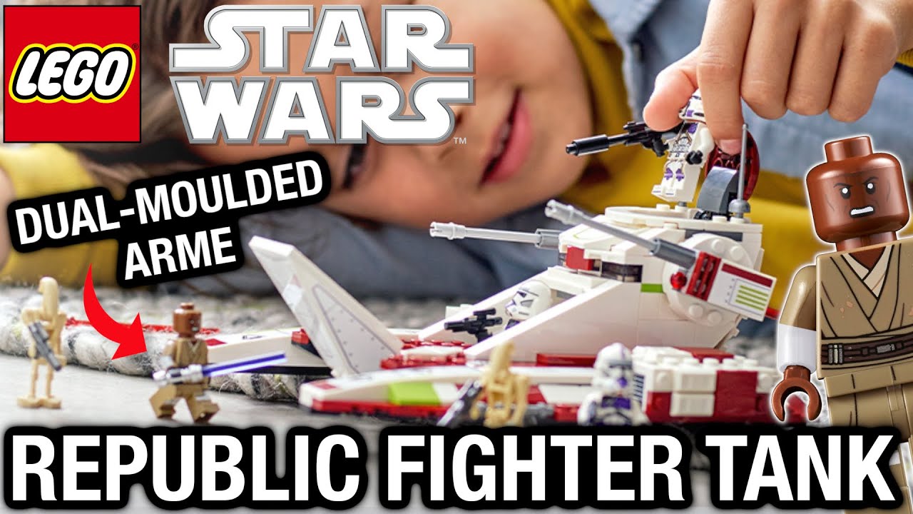 Neuer Mace Windu und 187th Legion Klone! | LEGO 75342 Republic Fighter ...