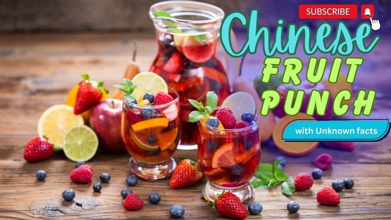 Unveiling the secrets of CHINESE MIXED FRUIT PUNCH #imagenishvideos ...