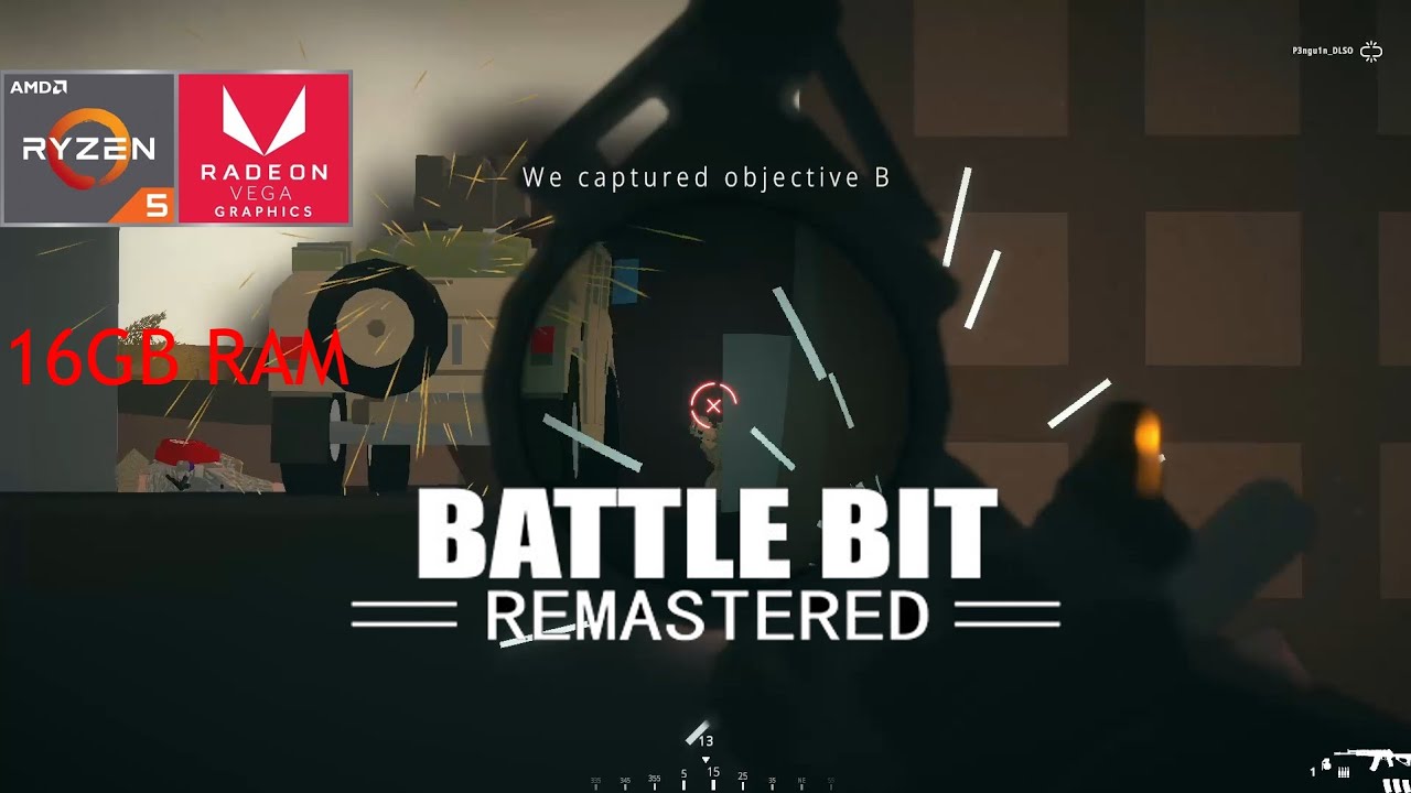 Battlebit Remastered Playtest Gameplay with Ryzen 5 3400G - YouTube