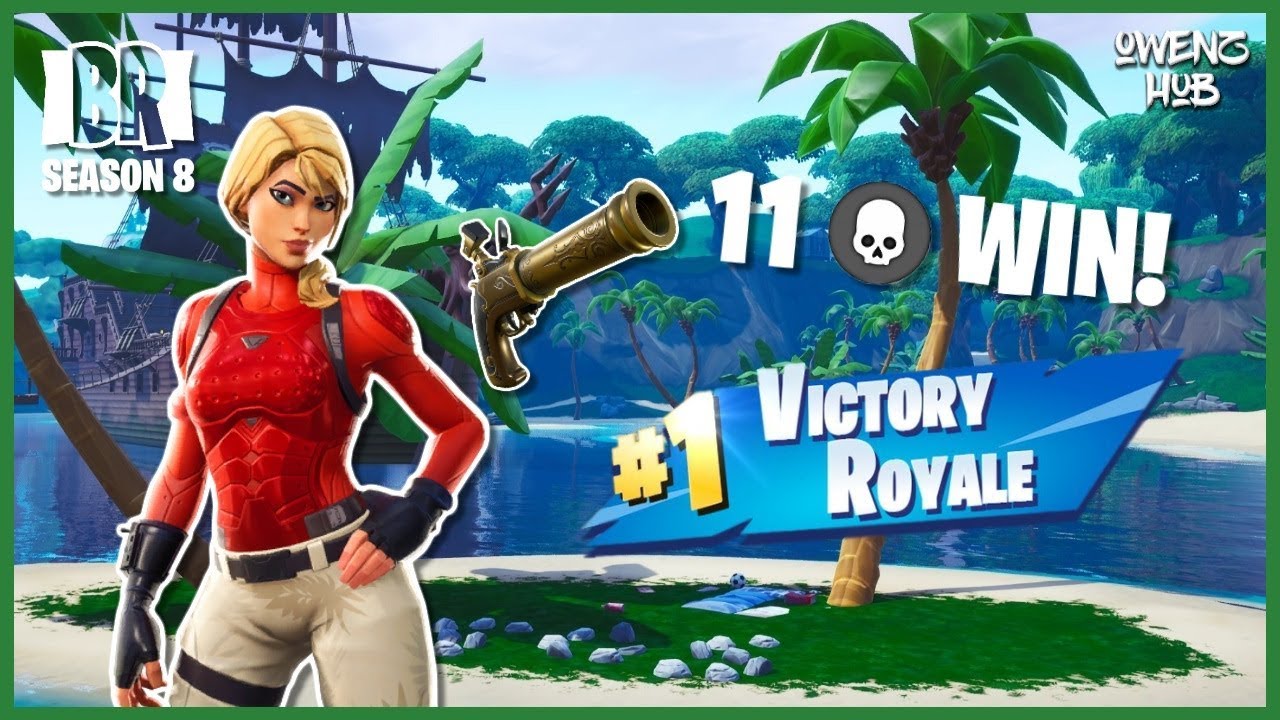 New Laguna Skin & Flint-Knock Pistol Gameplay | Fortnite Battle Royale ...