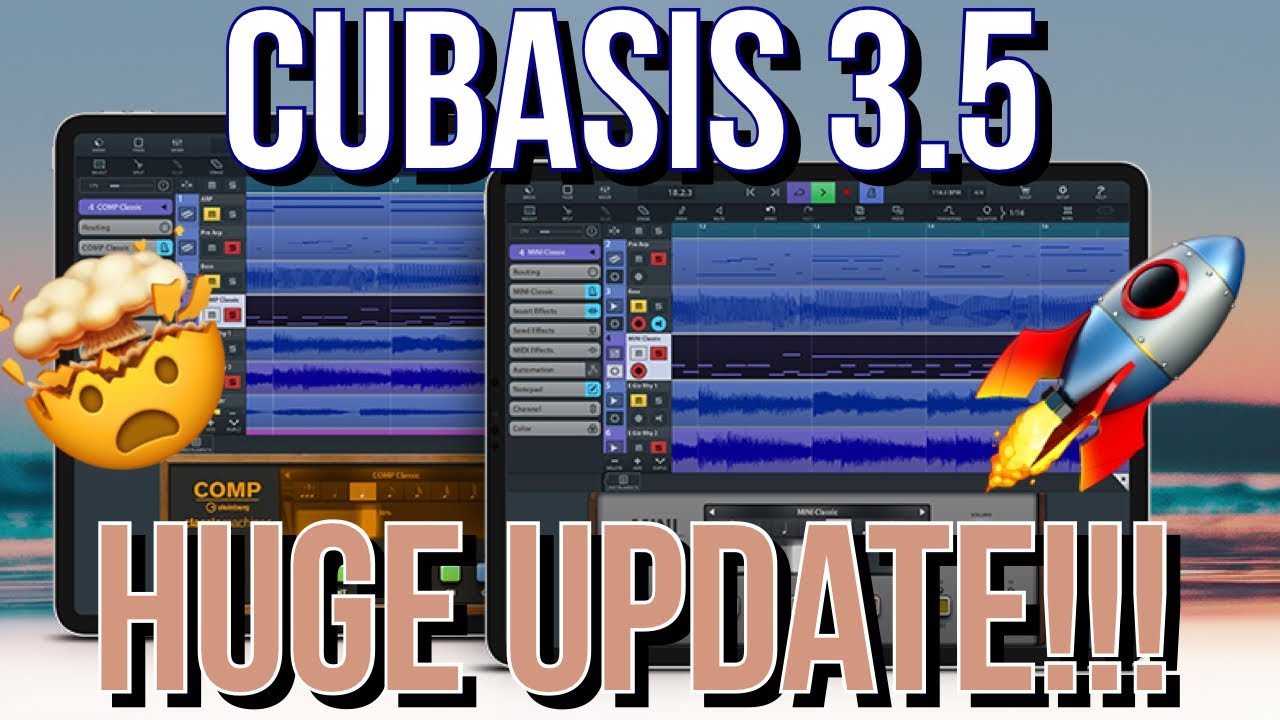 Cubasis 3.5 HUGE UPDATE!!! 🚀🥳 | Quick Overview | Dec 15 '22 - YouTube