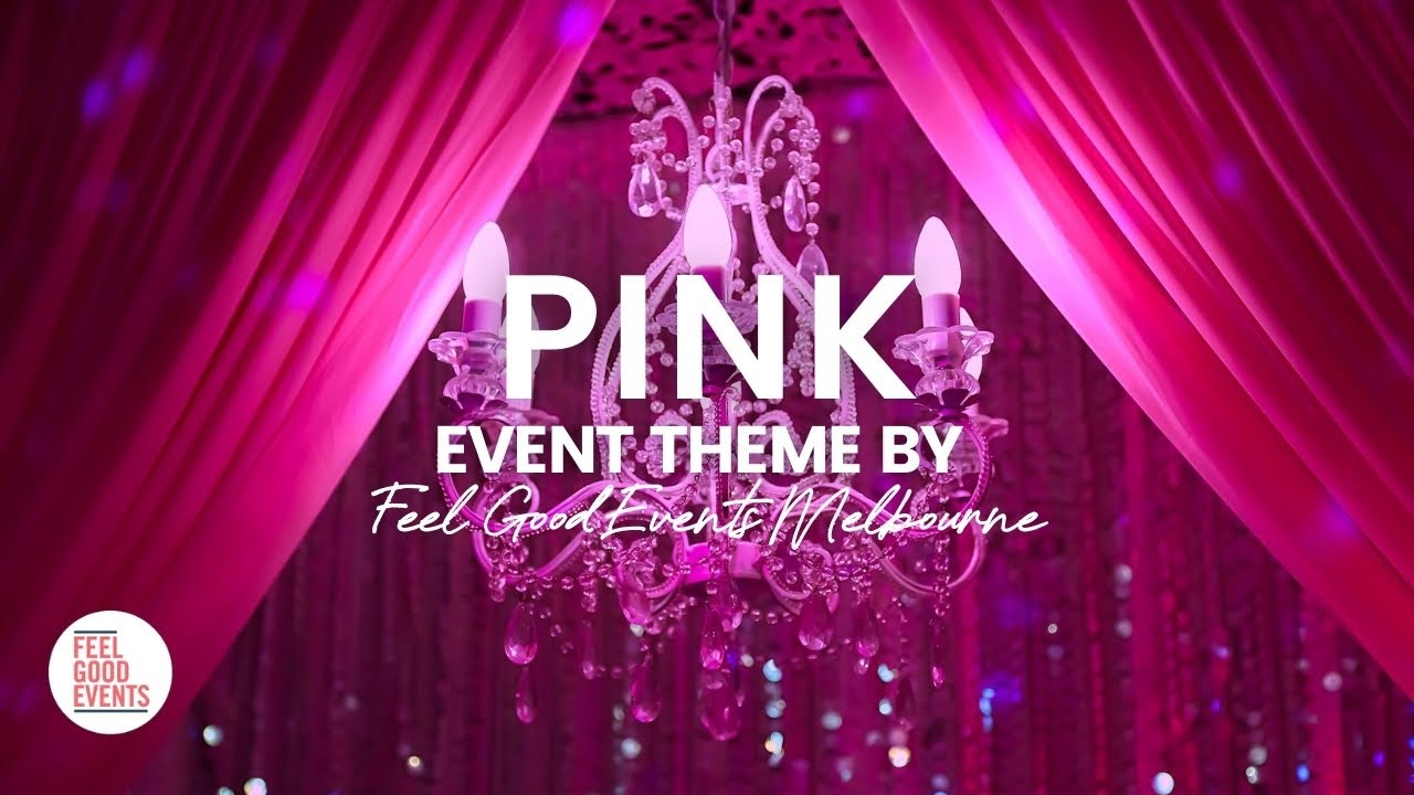 Pink 21st Birthday Party Set Up | EVENT THEME - YouTube