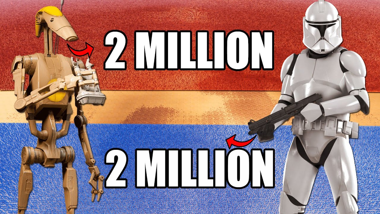 2 Million Clone Troopers VS 2 Million Battle Droids! - NEW UEBS 2 Star Wars Mod Update - YouTube