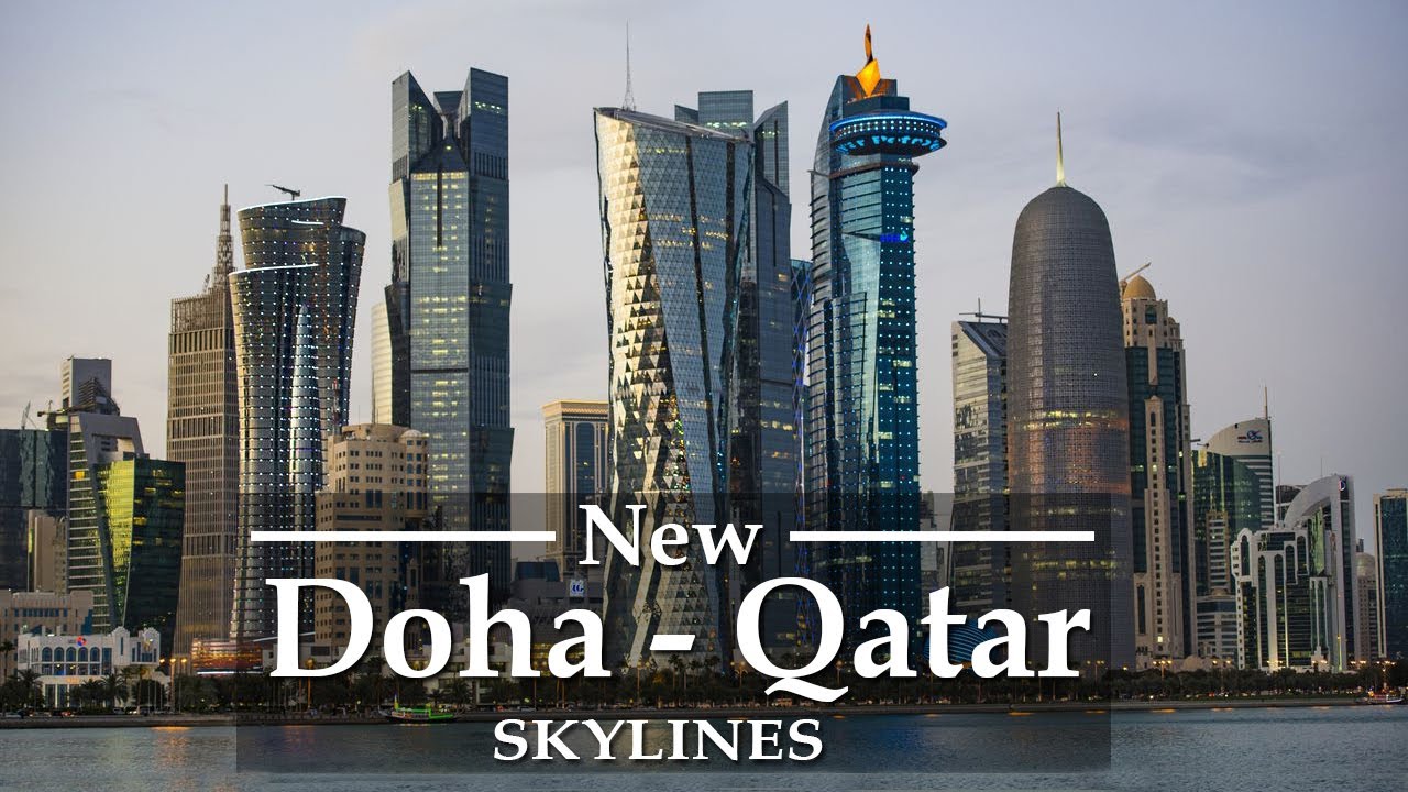 Doha, Qatar 🇶🇦 in [4K UltraHD] Stunning Skylines by Drone View Sights ...