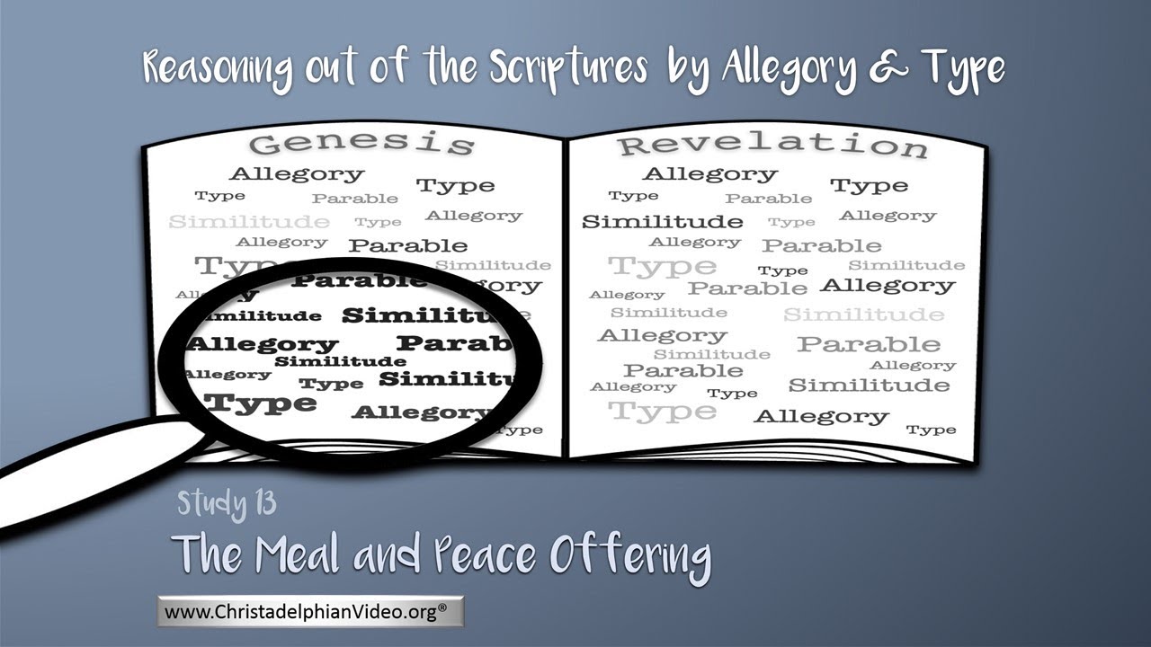Reasoning From The Scriptures #13 The Meal and Peace offering - YouTube