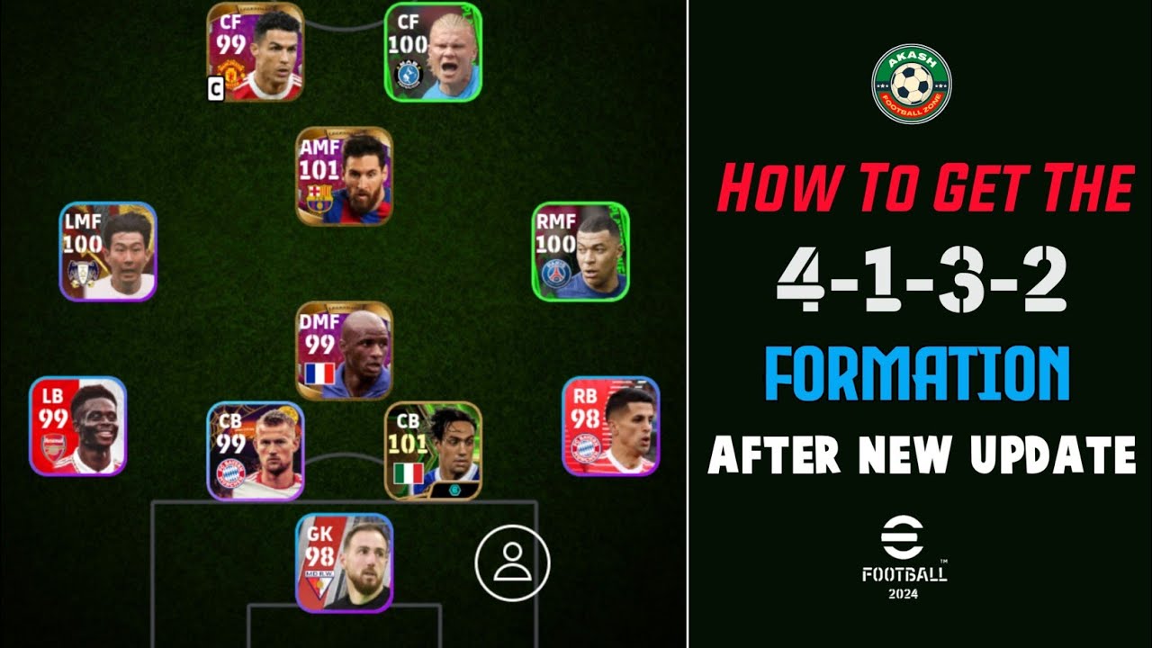 How To Get The Rare 4-1-3-2 Formation After The New Season Update In ...