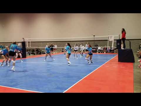 #1 Kacy Miller - Class of 2022 - Six Rotation OH - Roots 17UA Blue vs ...