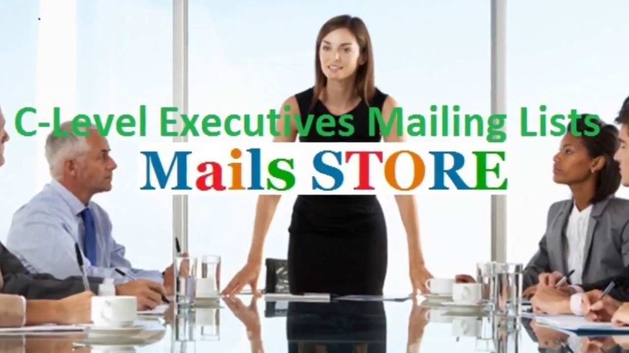 Mails Store: C Level Executive Email List | C- Suite Executive Mailing ...