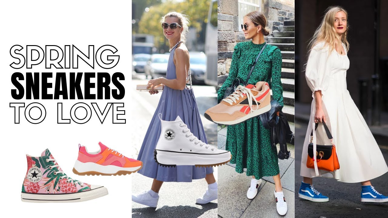 Shop The Best Spring Sneakers With Me | 2021 Fashion Trends - YouTube