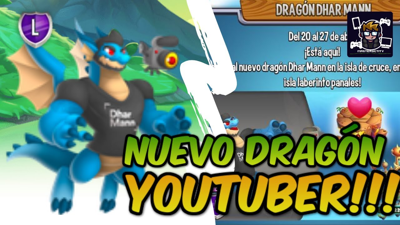 EL DRAGÓN QUE CAMBIA VIDAS LLEGA AL JUEGO!! NUEVO DRAGÓN YOUTUBER DHAR ...
