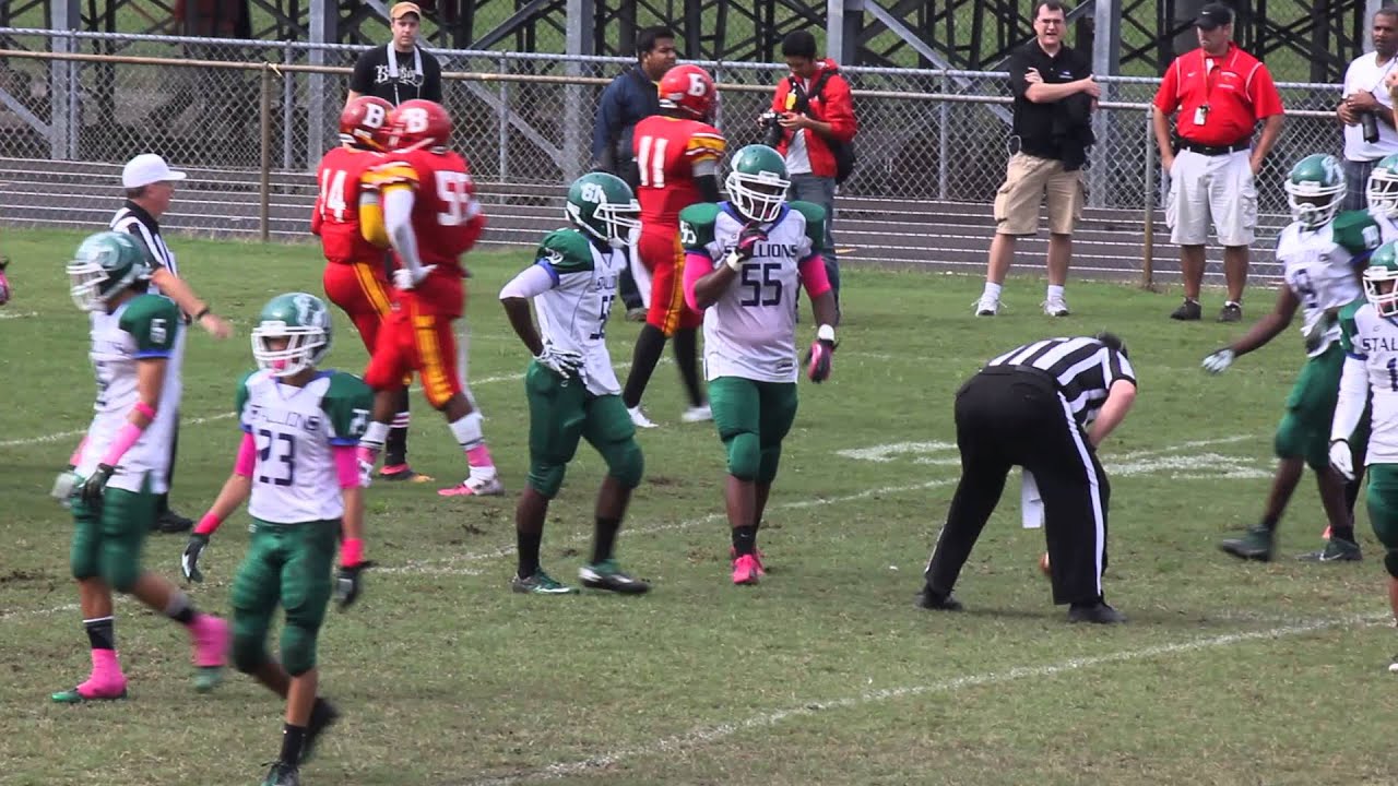 Green Run HS vs Bayside HS Football 10 12 13, Clip 1 - YouTube