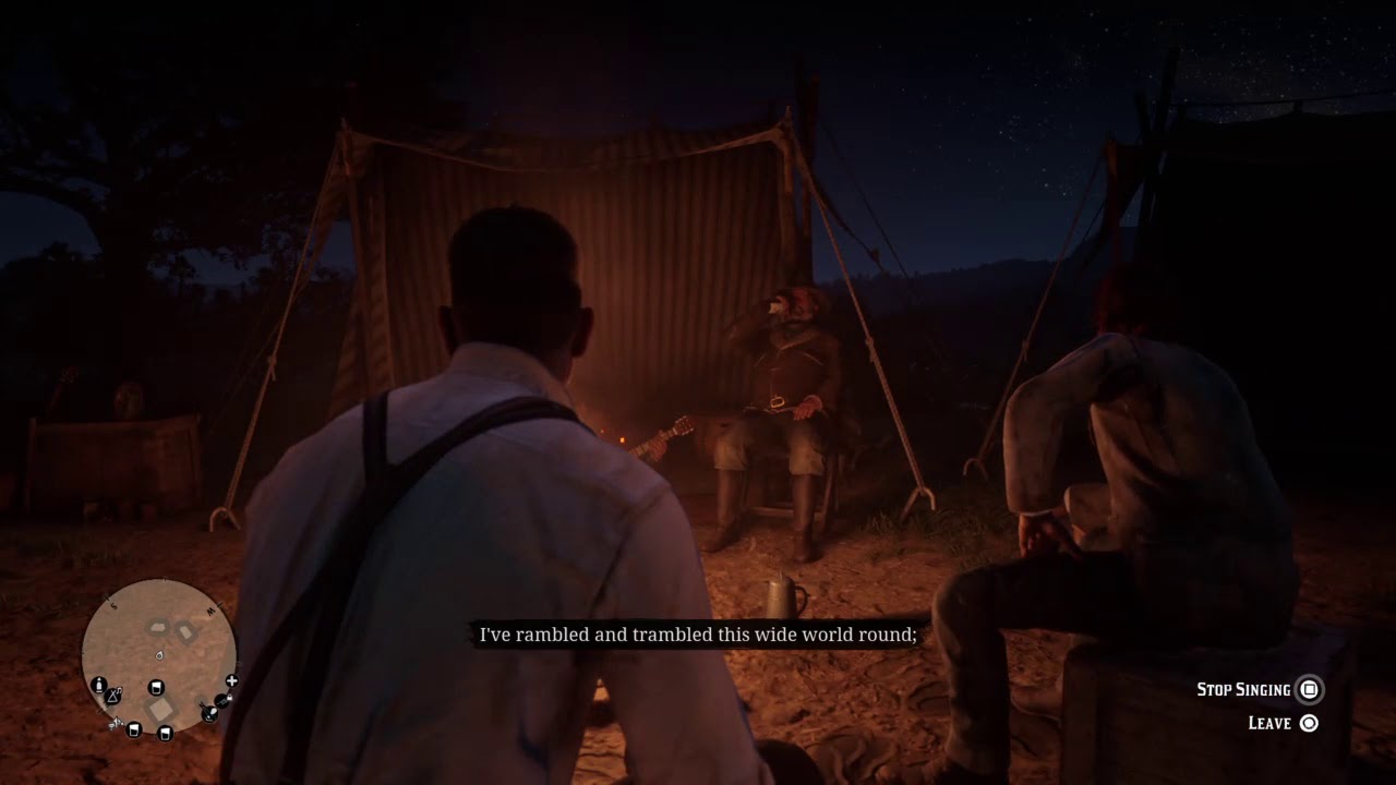 Red Dead Redemption 2: Campfire sing-along - YouTube