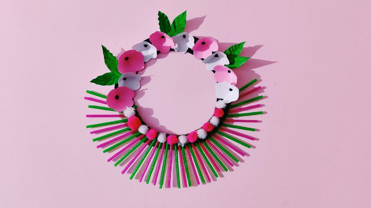 Beautiful Wall Hanging | Using Chart Paper | DIY - YouTube